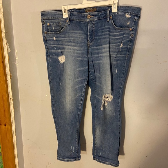 torrid | Jeans | Torrid Boyfriend Jeans With Distressing | Poshmark